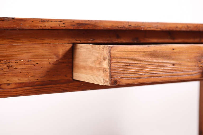 North German Farmhouse Dining Table in Pine, c. 1800 at 1stDibs ...