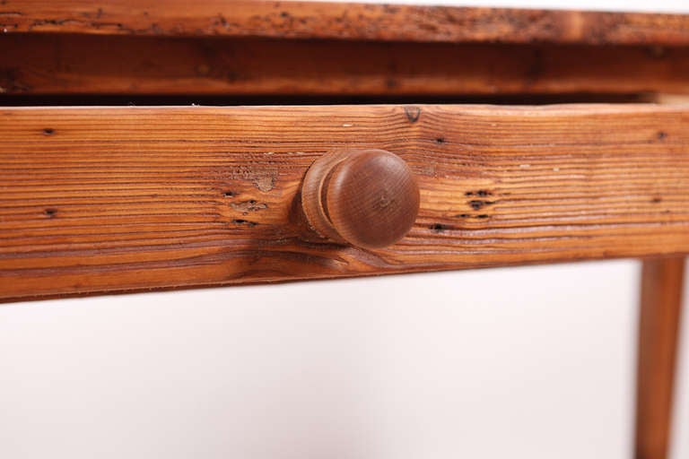 North German Farmhouse Dining Table in Pine, c. 1800 at 1stDibs ...