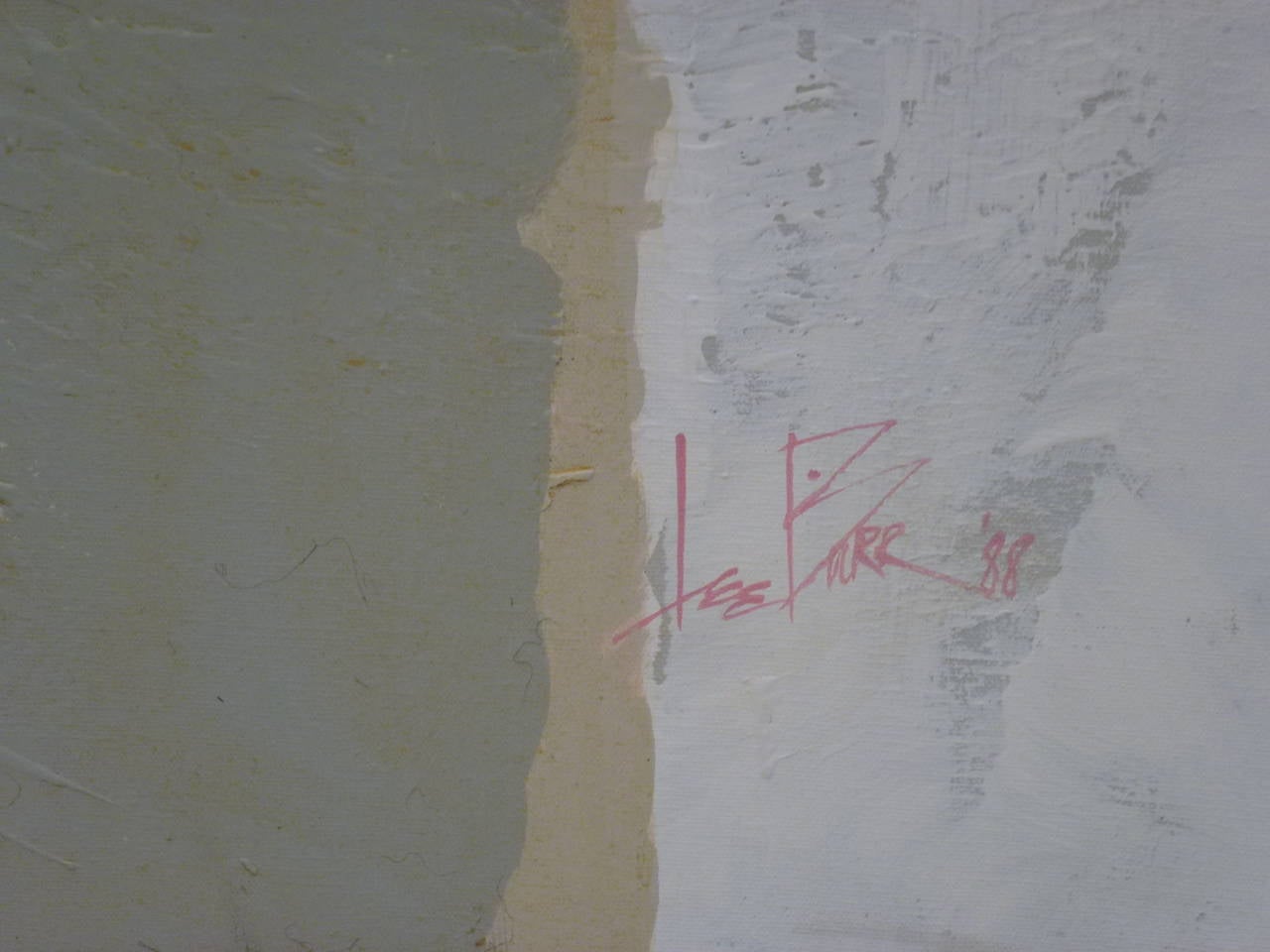 Exceptional Abstract Painting by Lee Burr For Sale at 1stDibs