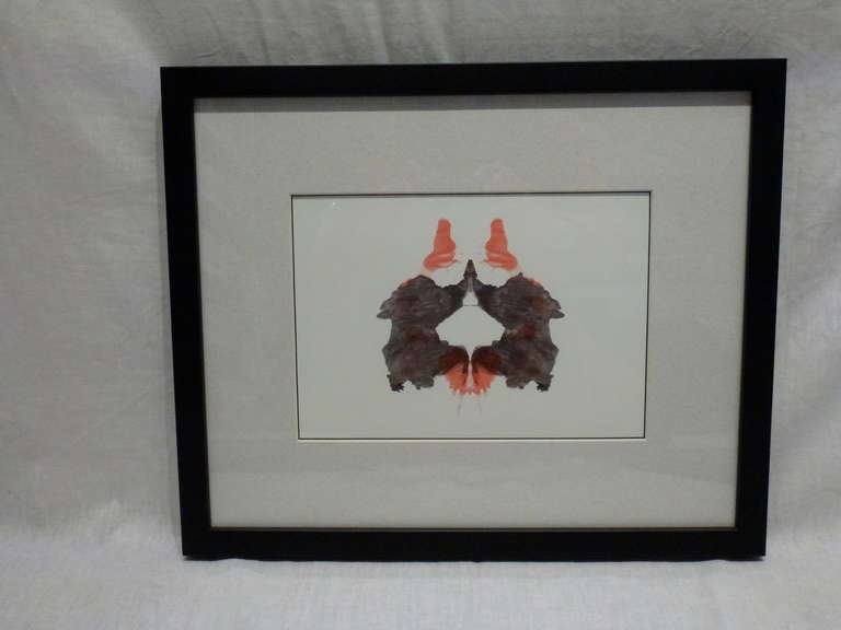 Set of 10 Rorschach Inkblots For Sale at 1stDibs