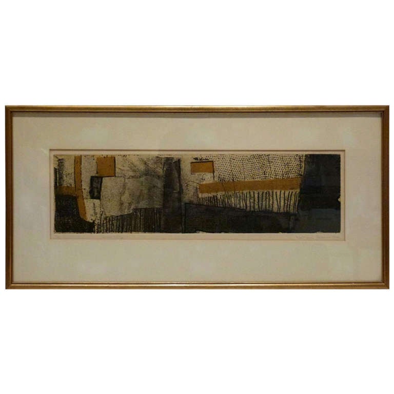 Signed Block Print by Kathan Brown Entitled "Distillery" For Sale at ...