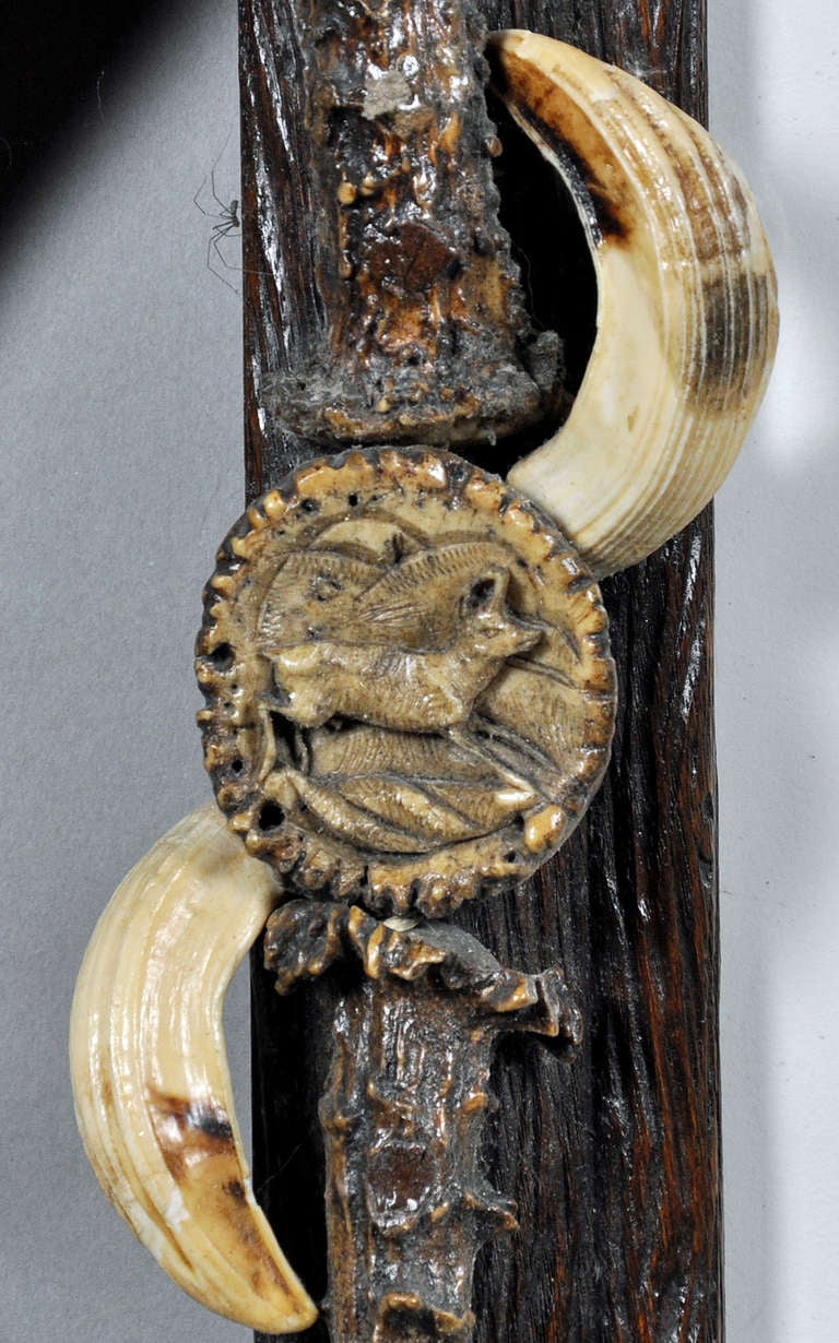 Large Black Forest Antler Picture Frame 1870 at 1stDibs | antler frame ...