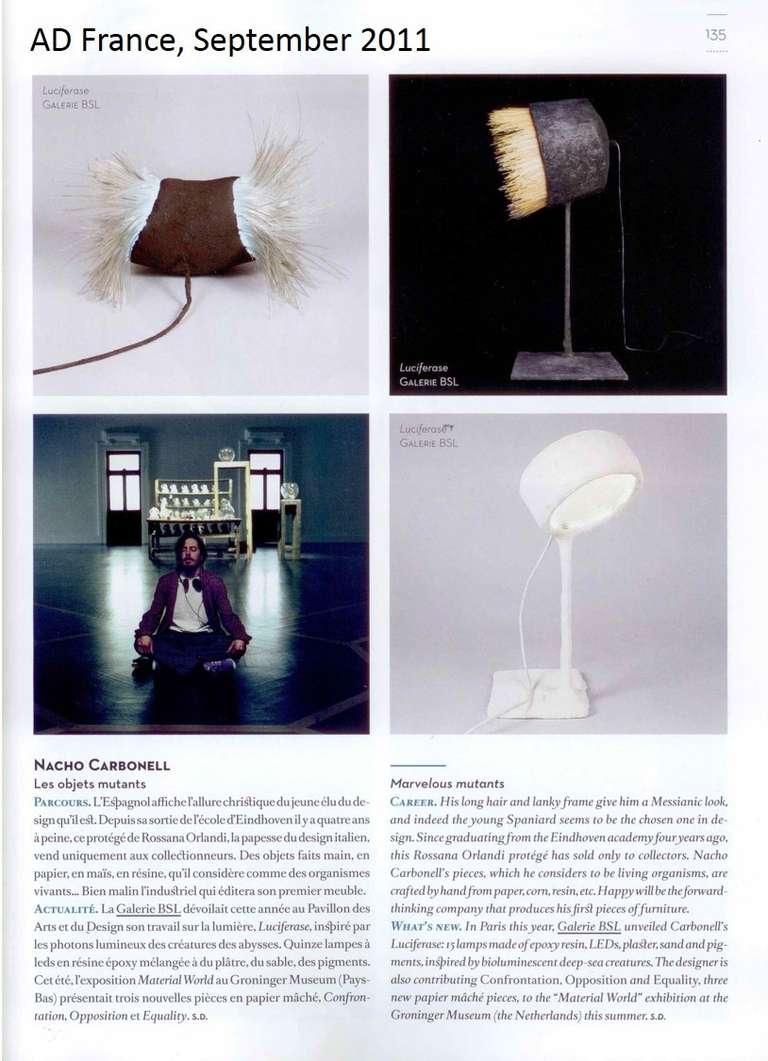 Long Haired 'Luciferase' Light-Producing Creature by Nacho Carbonell ...