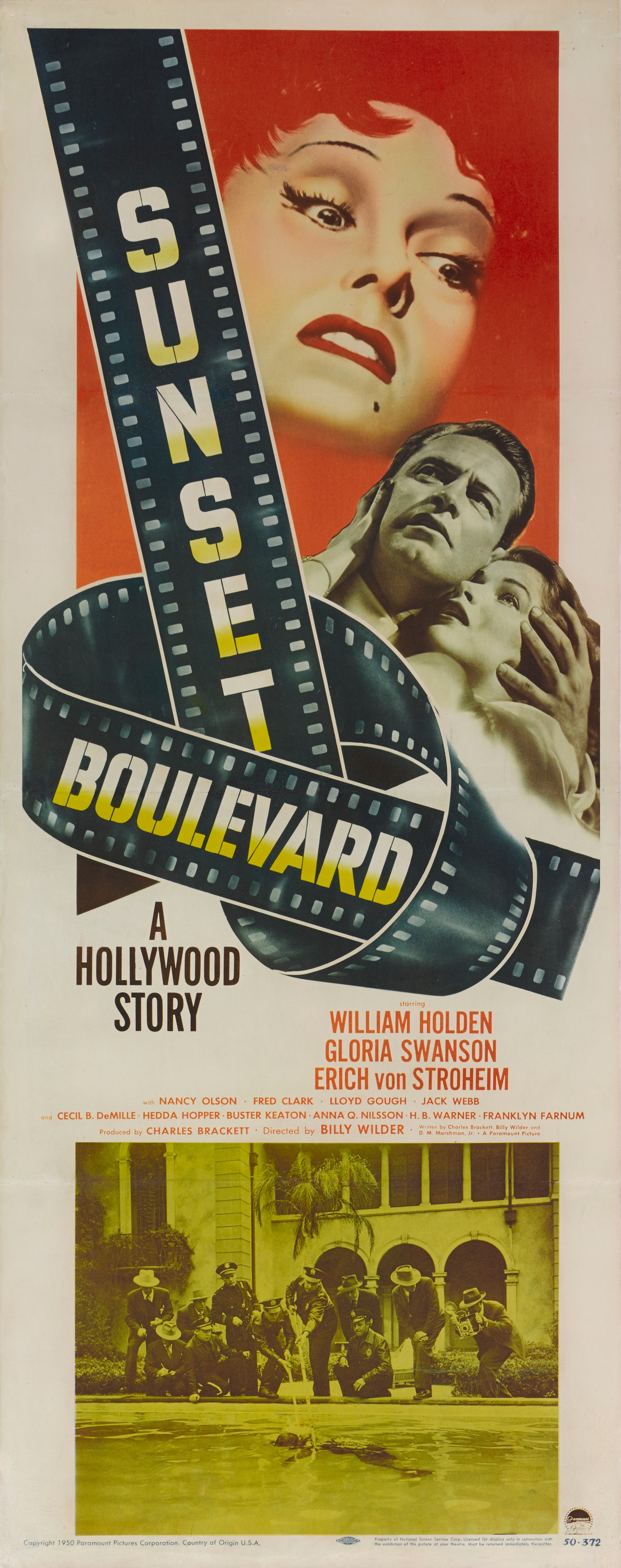 Sunset Boulevard Poster - For Sale on 1stDibs | sunset boulevard posters