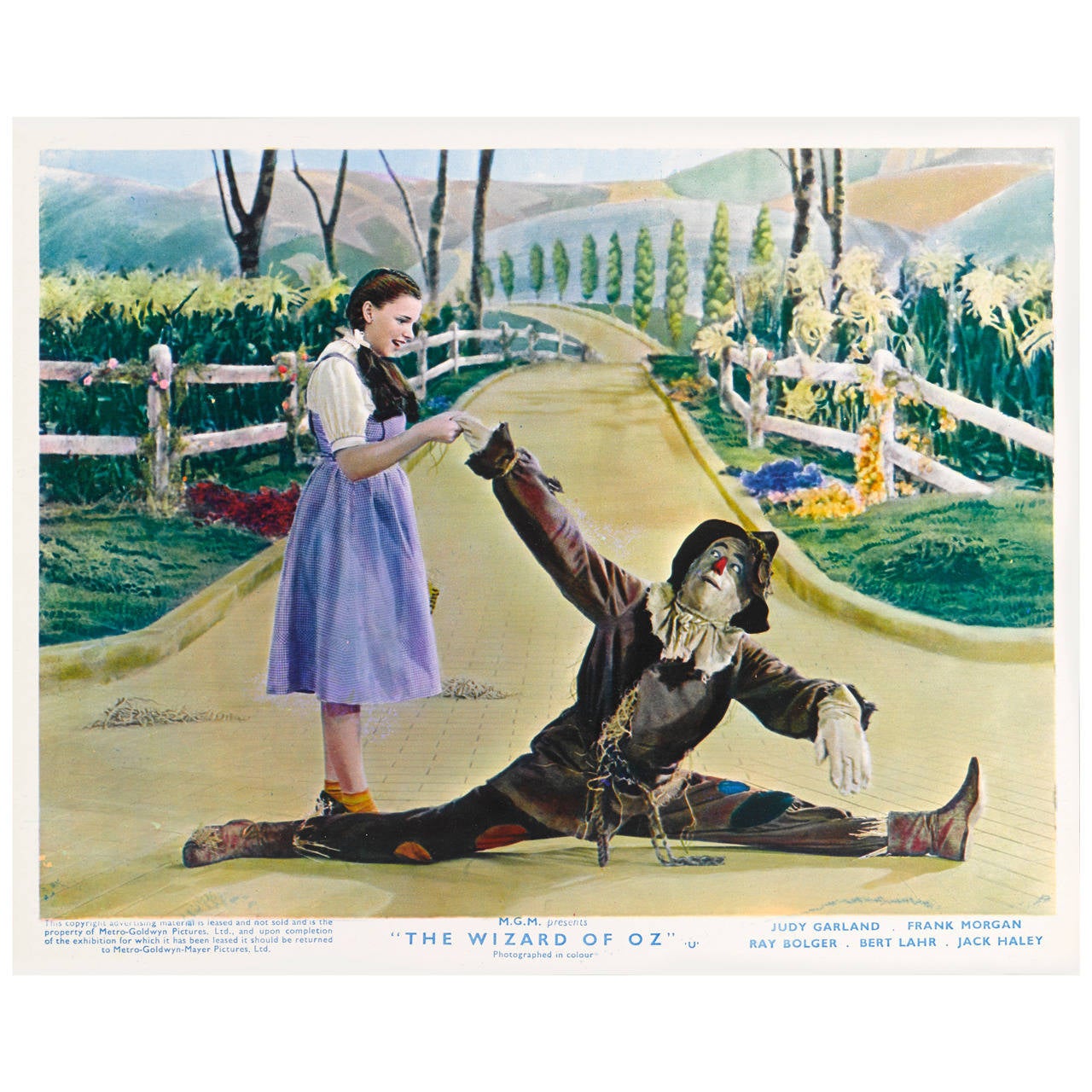 "The Wizard of Oz" Film Poster For Sale at 1stdibs