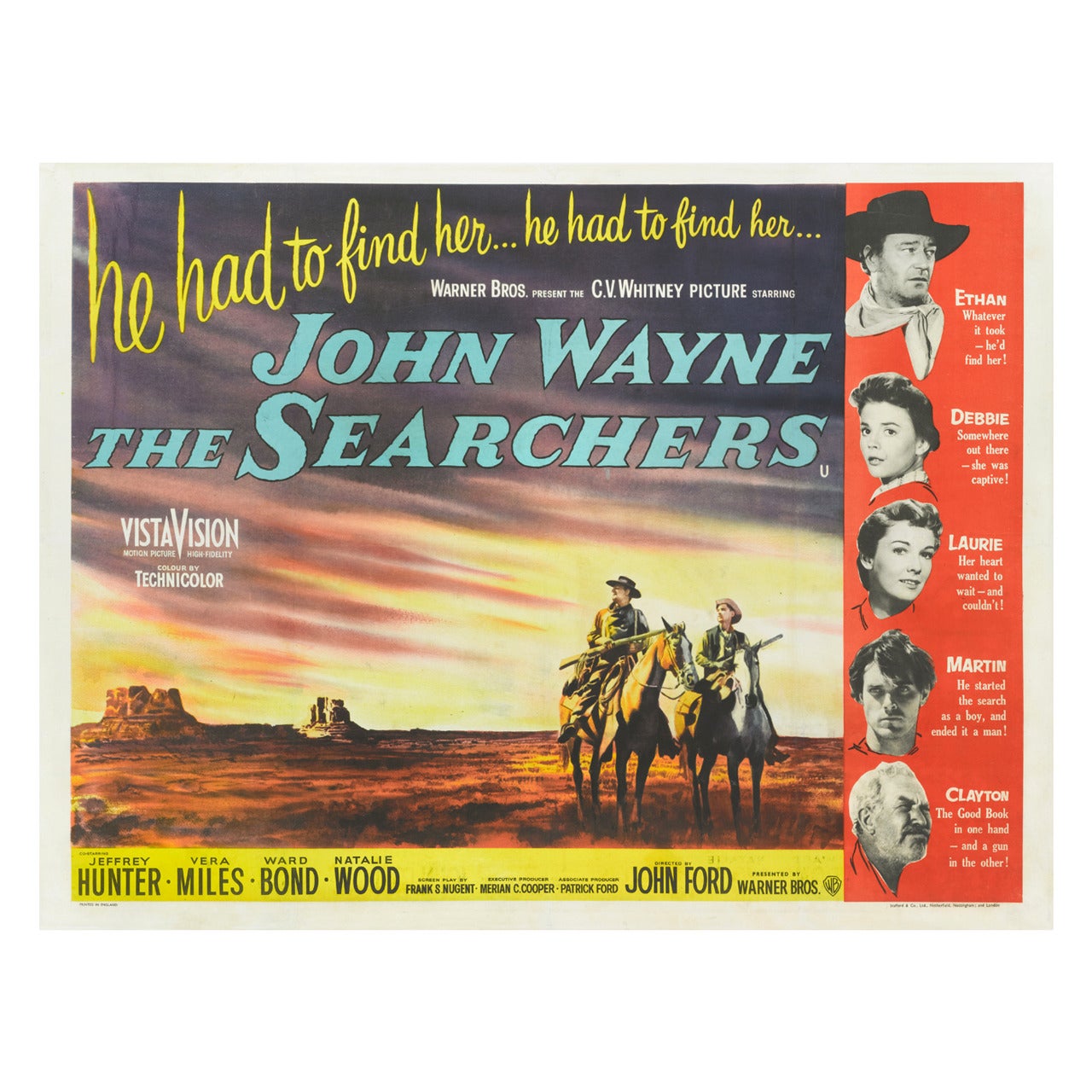 Vintage John Wayne Posters - 18 For Sale on 1stDibs