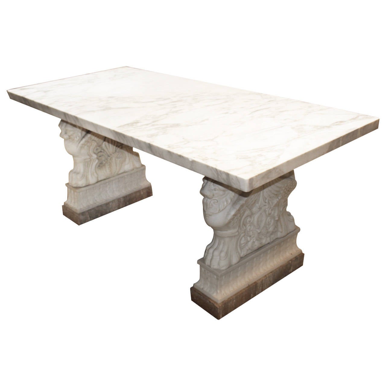 An Italian Marble Center Table at 1stDibs