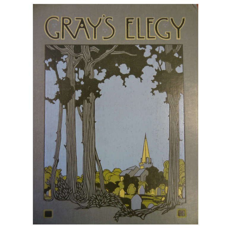 Gray's Elegy Written In A Country Churchyard at 1stDibs