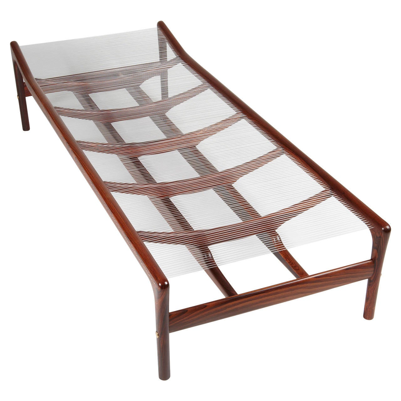 Helge Vestergaard Jensen Rosewood Daybed For Sale at 1stDibs