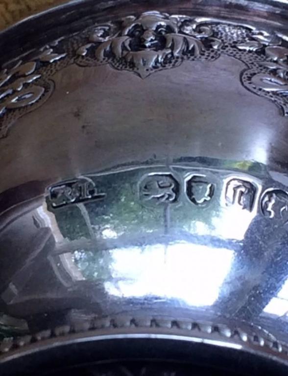 Set of Four Silver Salts Complete with Their Original Spoons by Robert ...