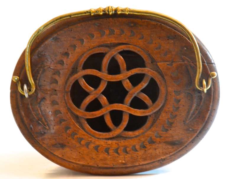 Early 19th Century Dutch Foot Warmer For Sale at 1stDibs