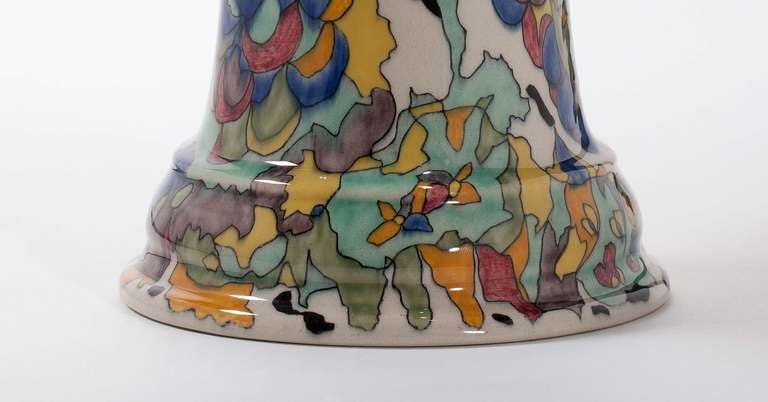 Art Deco Vase by Theo Colenbrander, Ram Pottery, Decor 'Grapes', 1923 ...