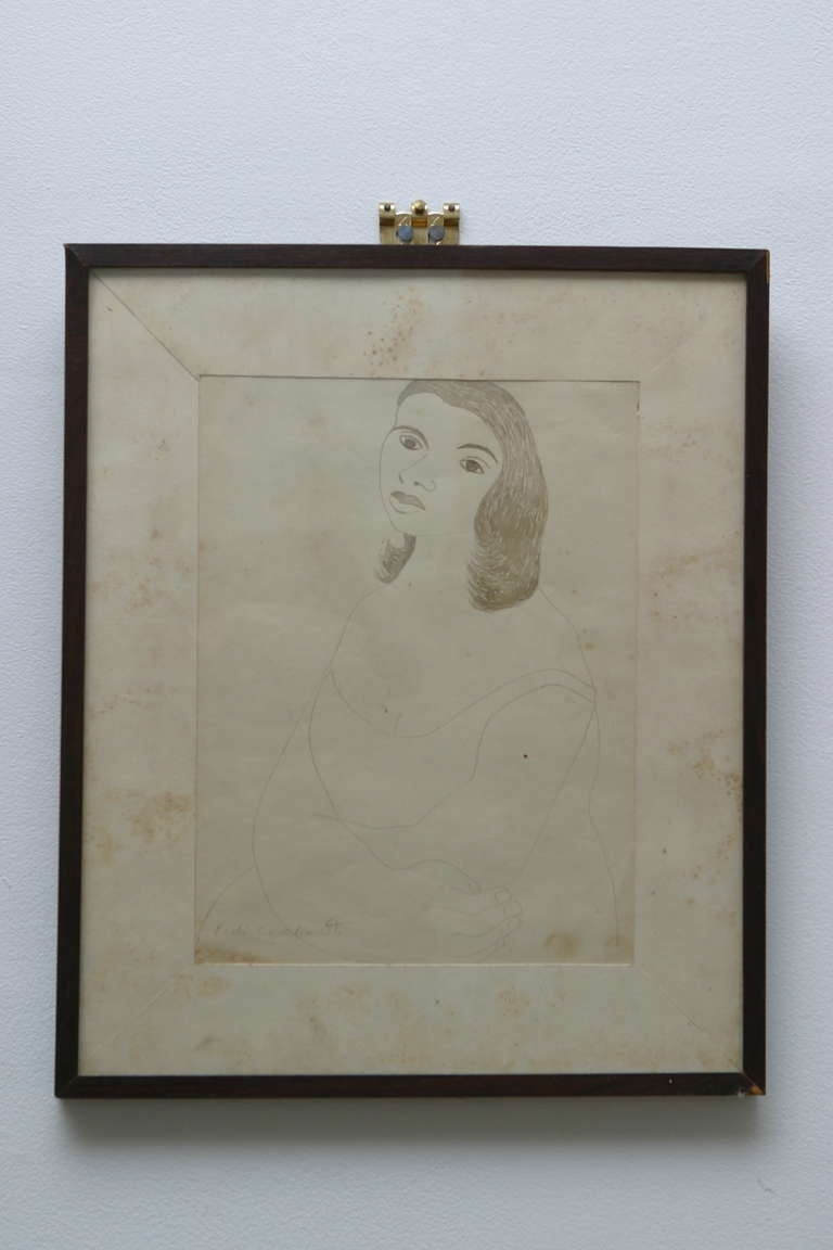Emilio Di Cavalcanti Drawing For Sale at 1stDibs