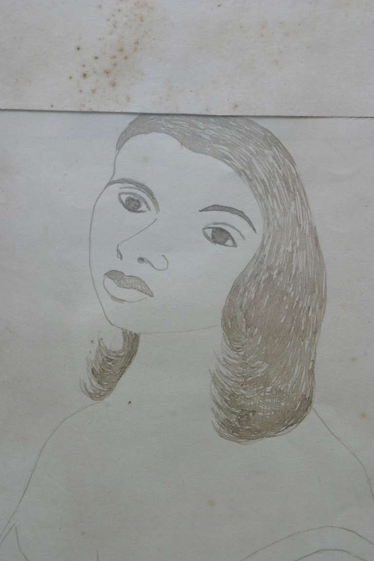 Emilio Di Cavalcanti Drawing For Sale at 1stDibs