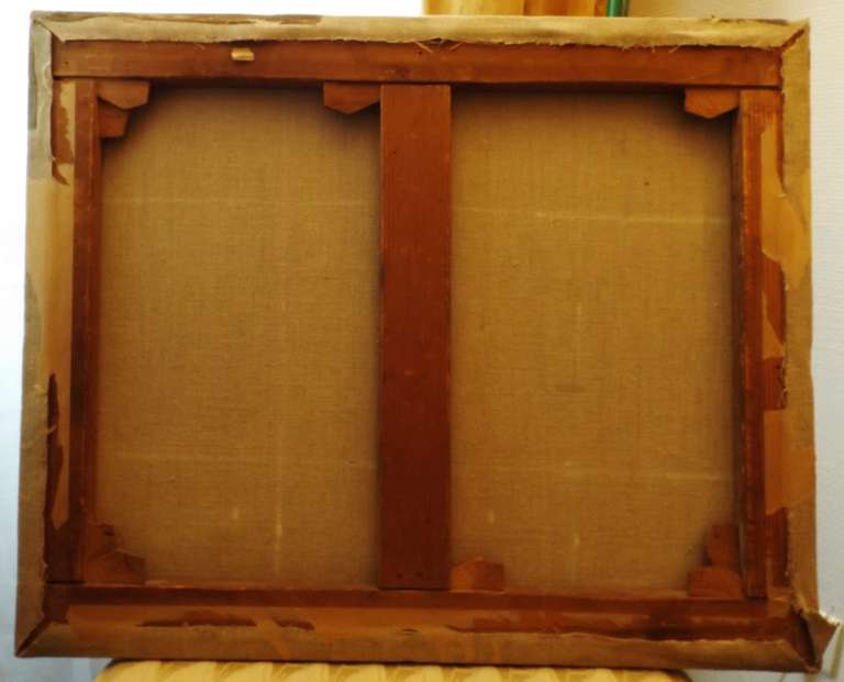 Edgard Maxence, Oil on Canvas For Sale at 1stDibs