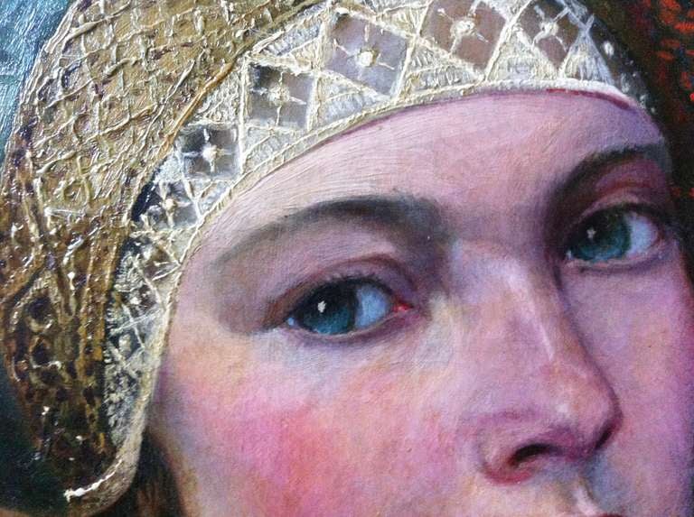 Edgard Maxence, oil on canvas. at 1stDibs