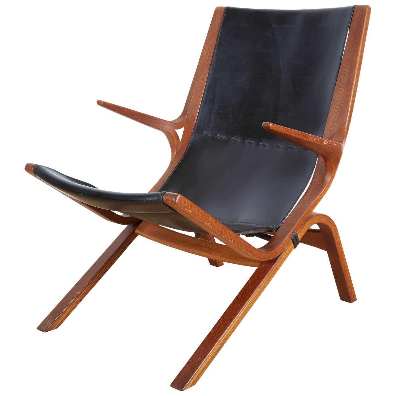Swedish Modern Lounge Chair For Sale at 1stDibs
