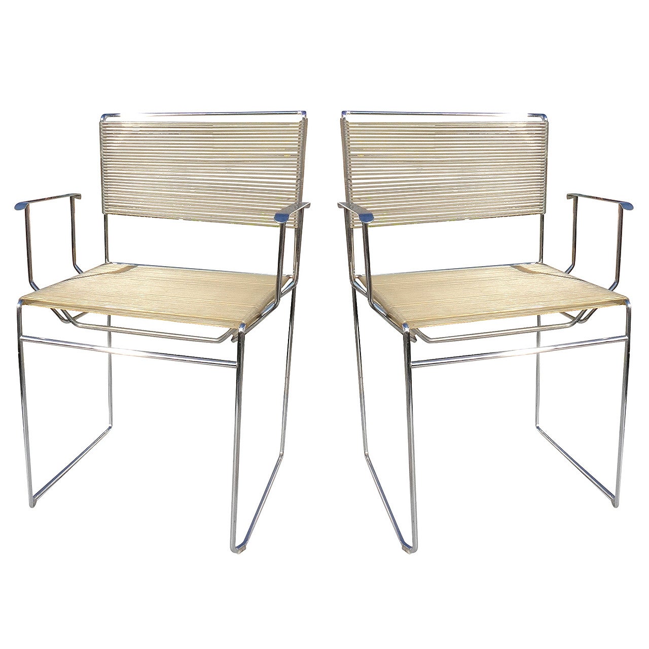 Spaghetti chairs, designed by Giandomenico Belotti at 1stDibs