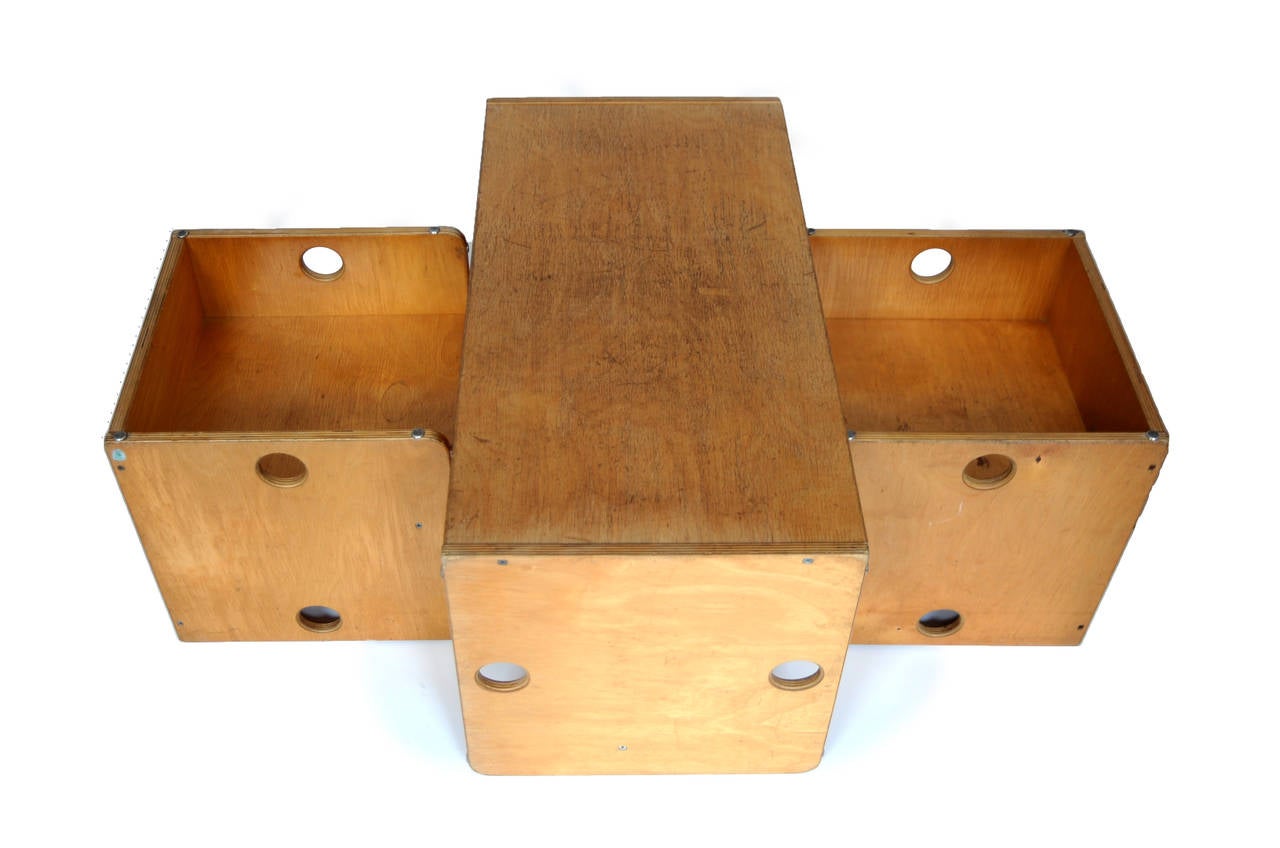 Ado Child Table and Cube Chair Set For Sale at 1stDibs