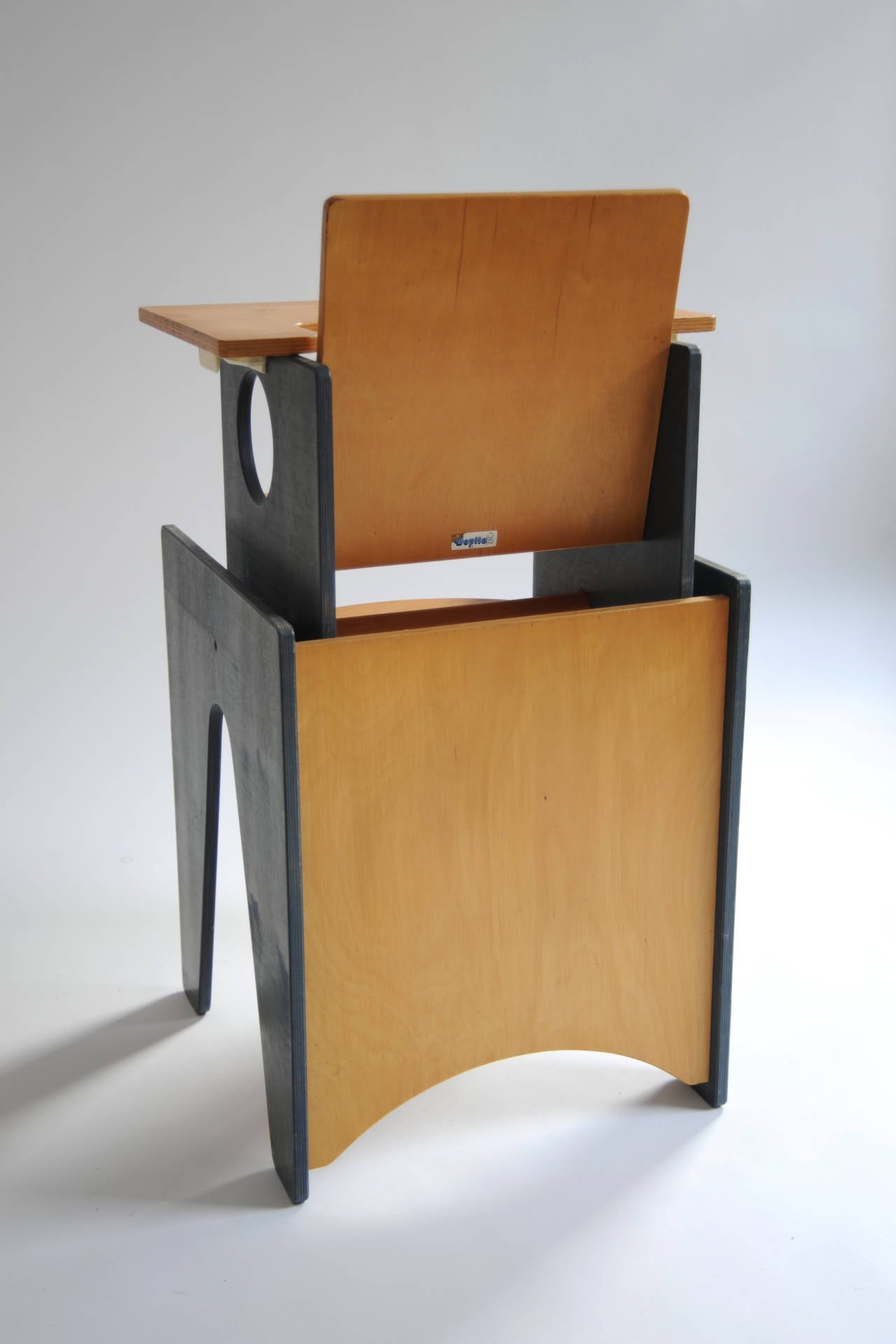 Multifunctional Desk and Chair Set or High Chair by Bopita, circa 1960 ...