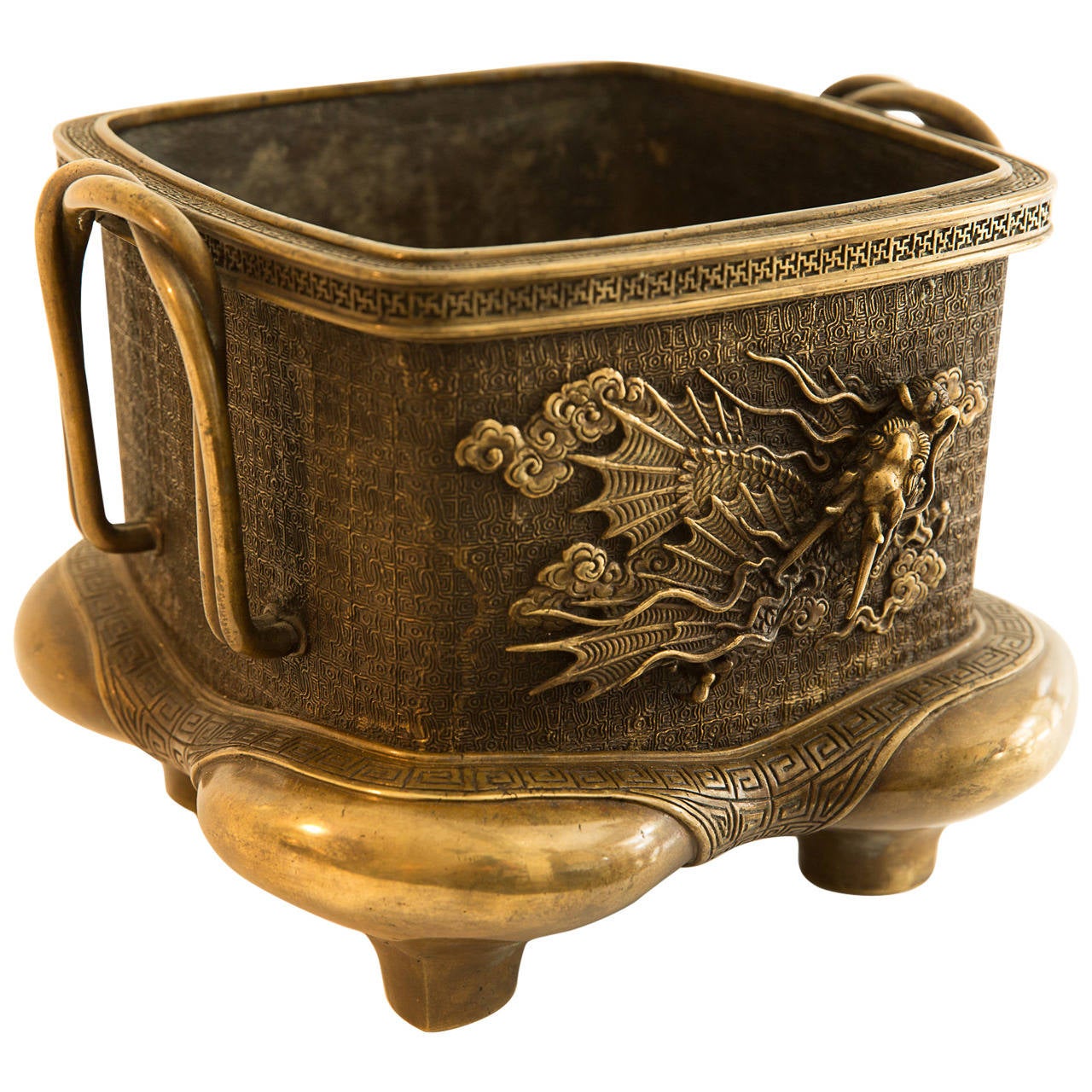 Japanese Bronze Censer at 1stDibs