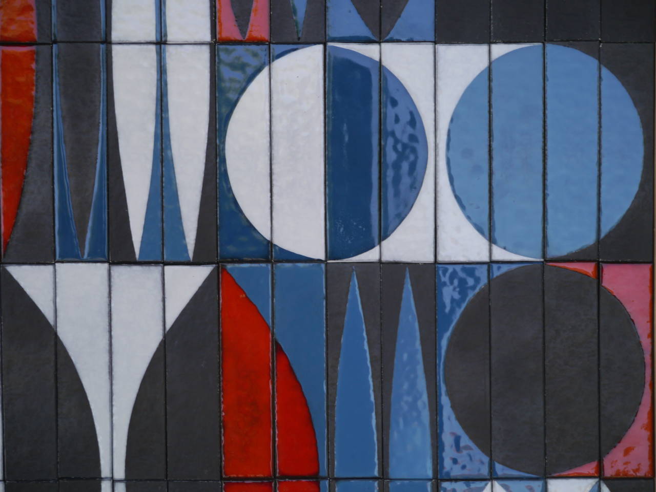 Exceptional Ceramic Panel by Roger Capron, circa 1960 For Sale at 1stdibs