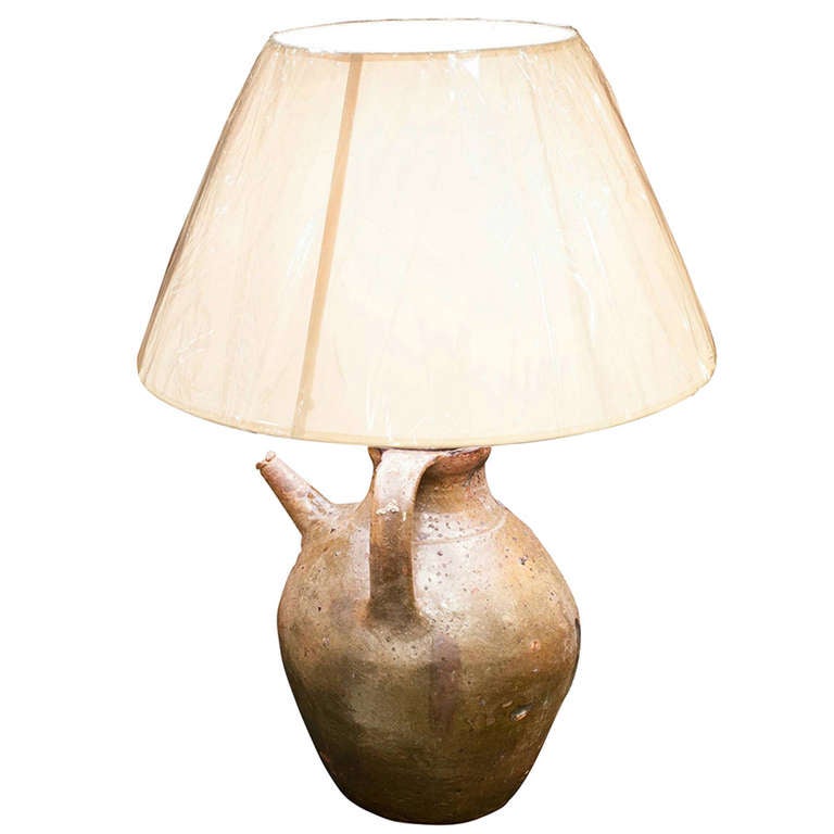 17th Century Jug Converted Into A Lamp at 1stDibs