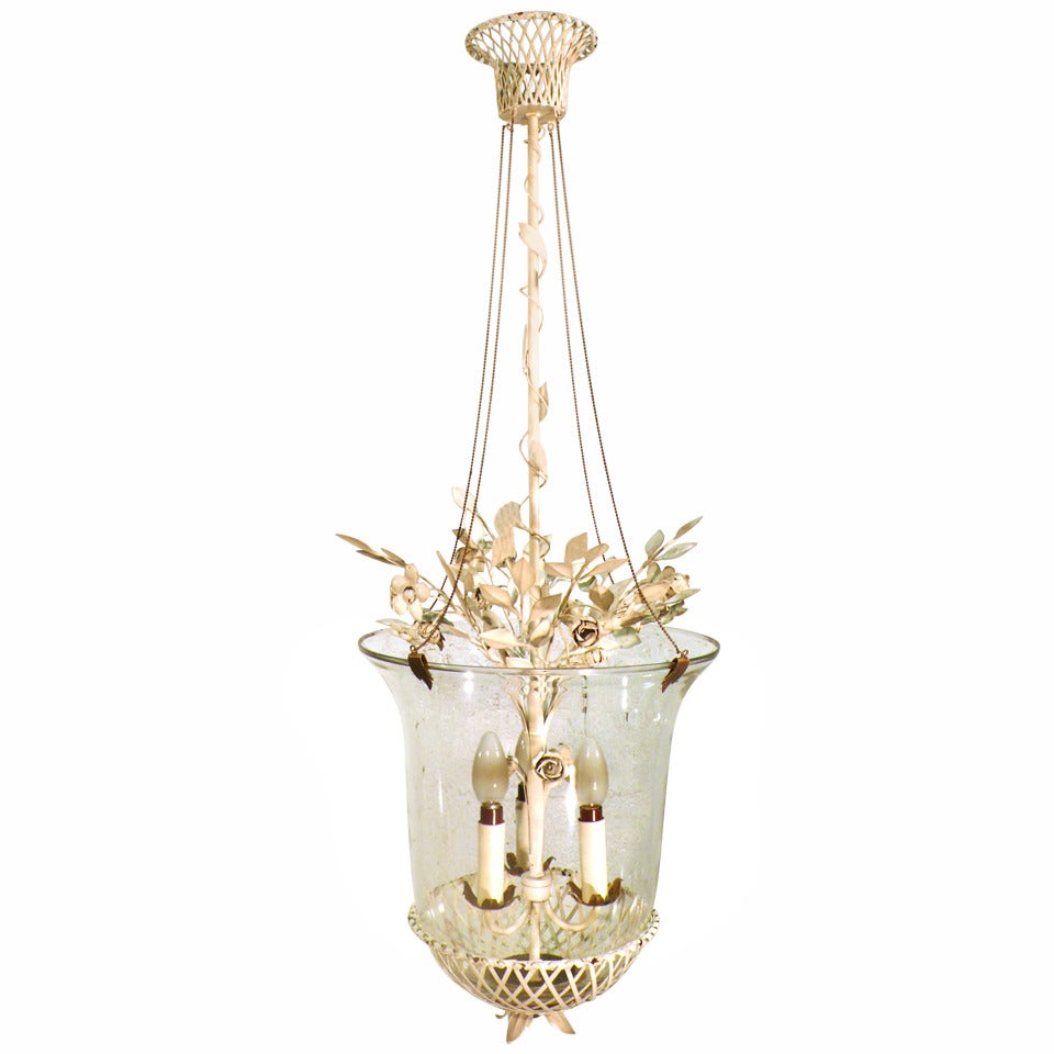 German Floral Lantern Attributed to Münchner Werkstätten at 1stDibs