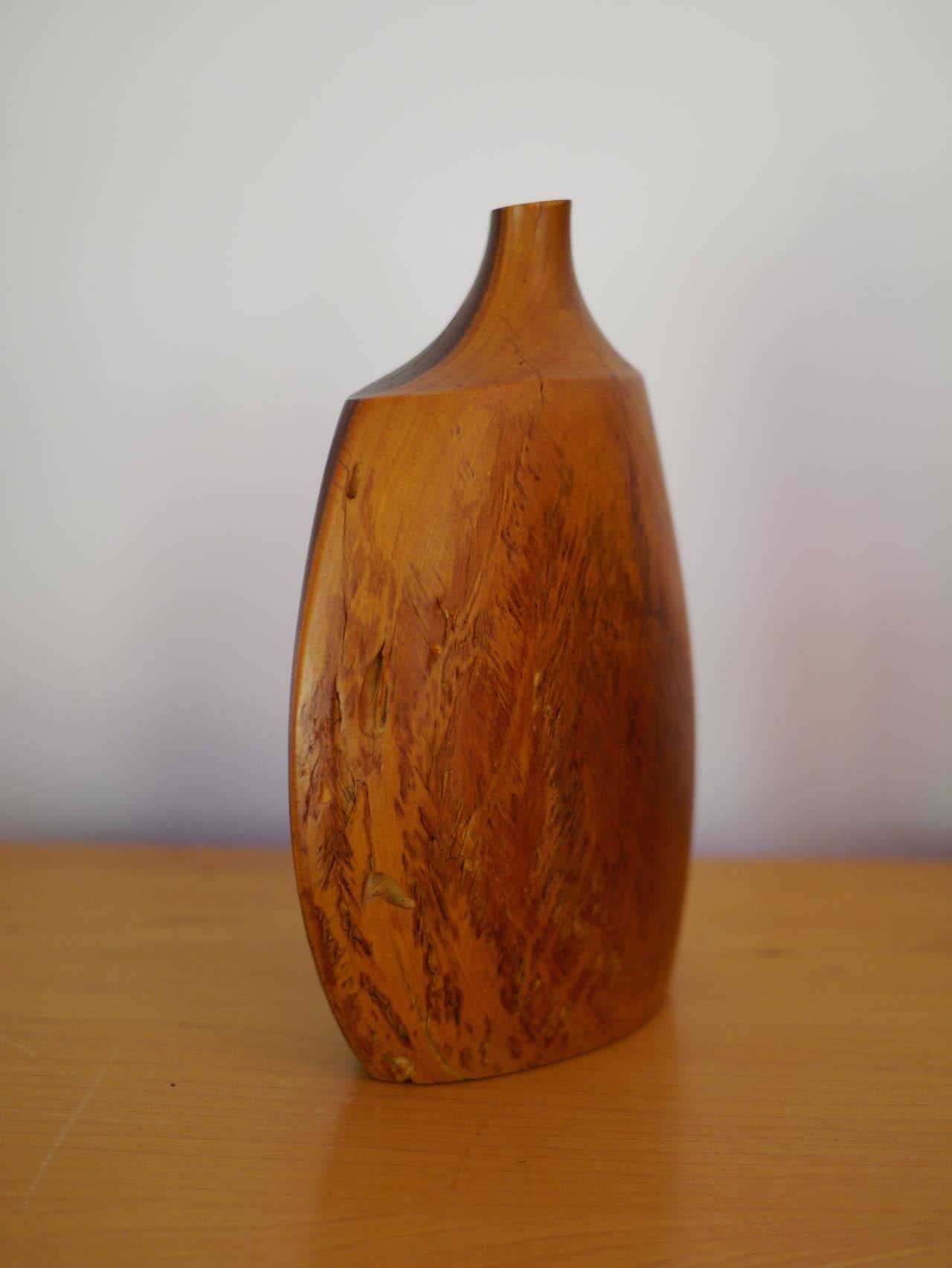 Carved Lignum Vitae Vase by Doug Ayers at 1stDibs | doug ayers vase