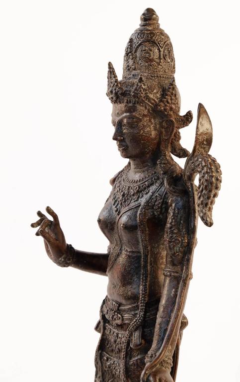 Unknown - 15th/16thc. Javanese Bronze Rice Goddess For Sale at 1stDibs