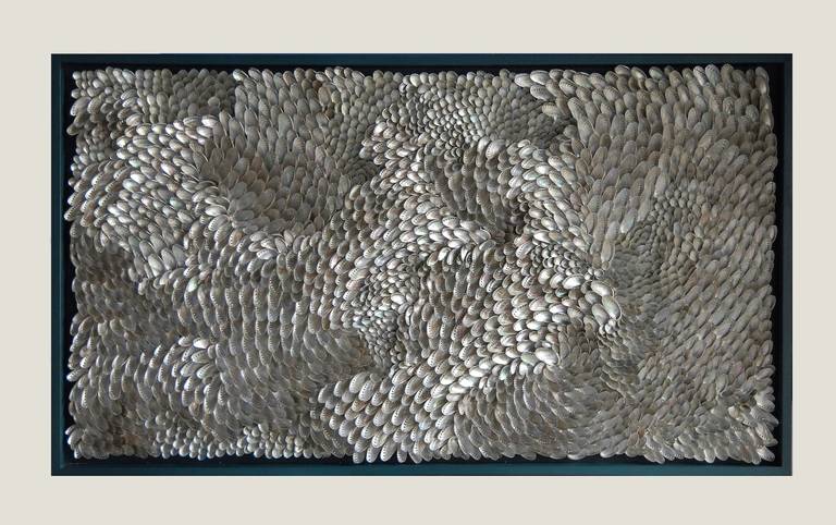 Blott Kerr-Wilson - Flow (large scale, light reflective shellwork) at ...