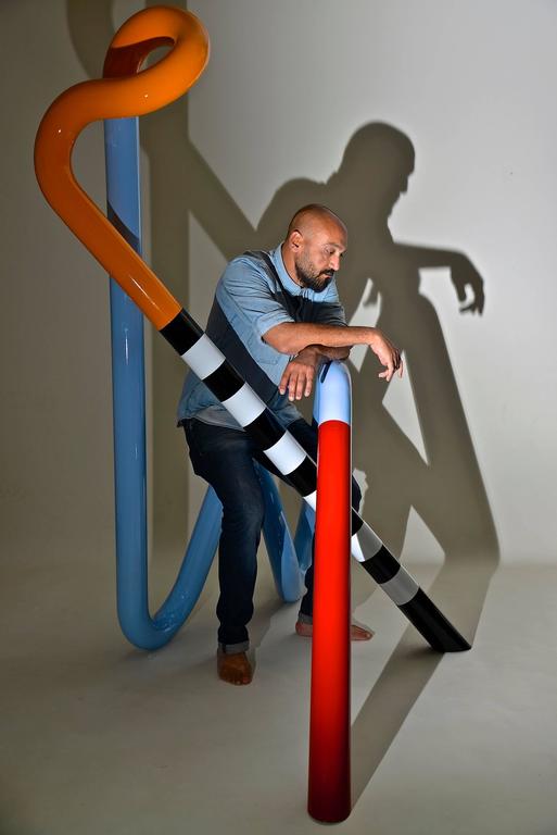 Sam Shendi - Body Language (2 metres tall) For Sale at 1stDibs