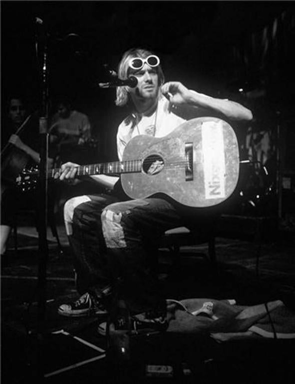 Jesse Frohman - Kurt Cobain; "Stage No. 2" For Sale at 1stDibs