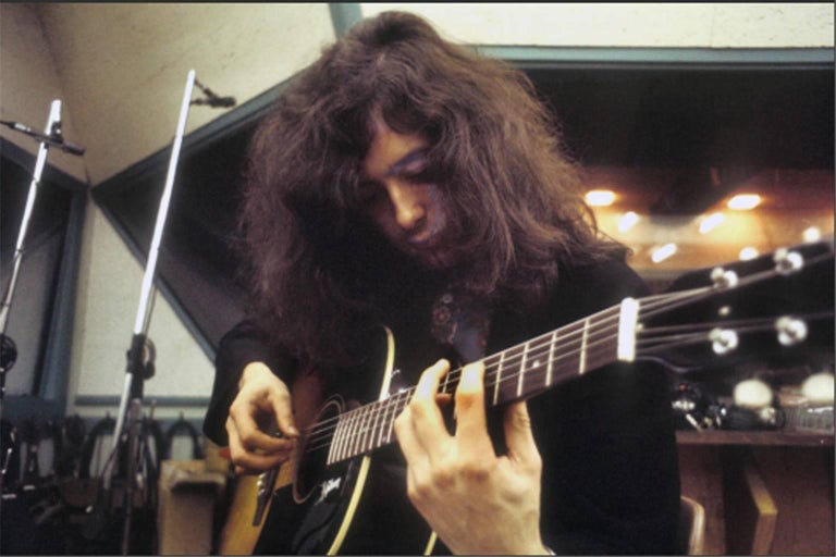 Jim Cummins - Jimmy Page, Led Zeppelin, NYC, 1969 For Sale at 1stDibs