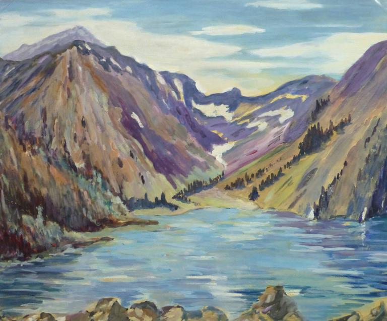 Jim Prindiville - New Mexico Desert Sunset, Painting at 1stdibs