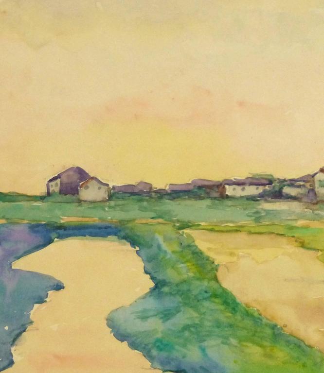 Raymond Deschamps - Provence Landscape Painting at 1stDibs