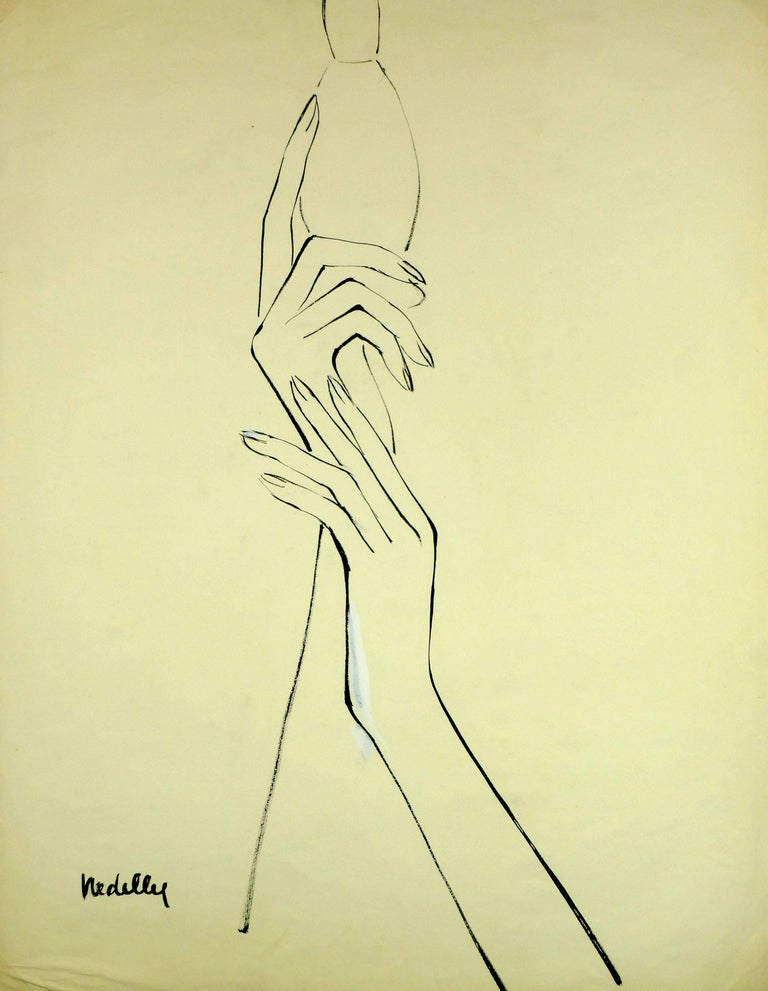 Unknown - Mid-century Woman's Hands at 1stDibs