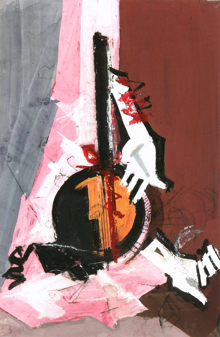 Unknown - Music Abstract For Sale at 1stDibs