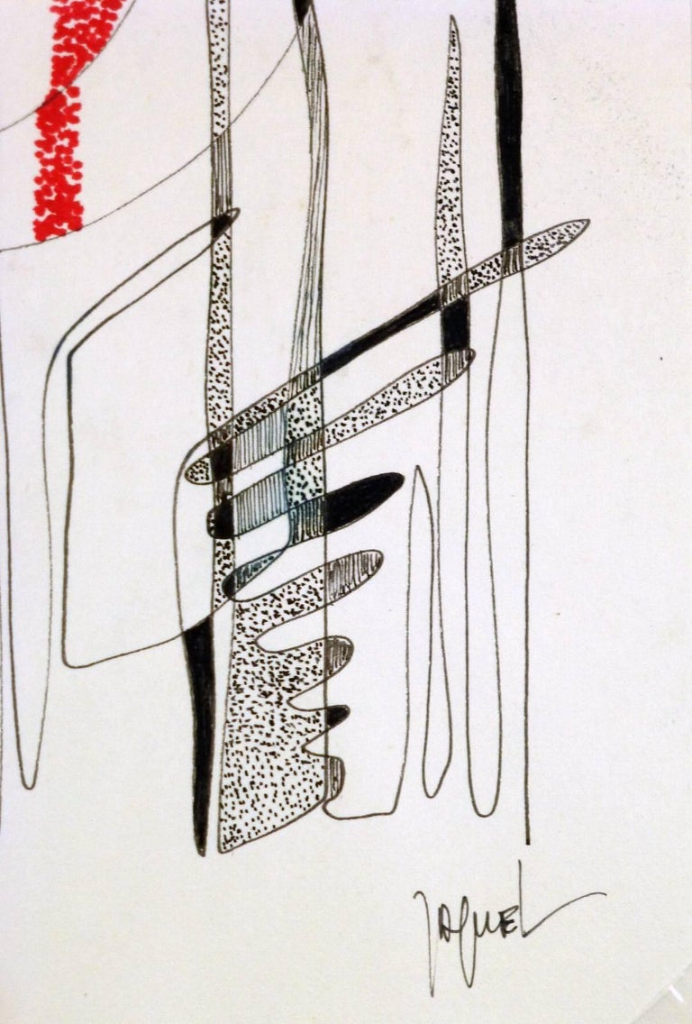 Unknown - Ink Modern Abstract For Sale at 1stDibs