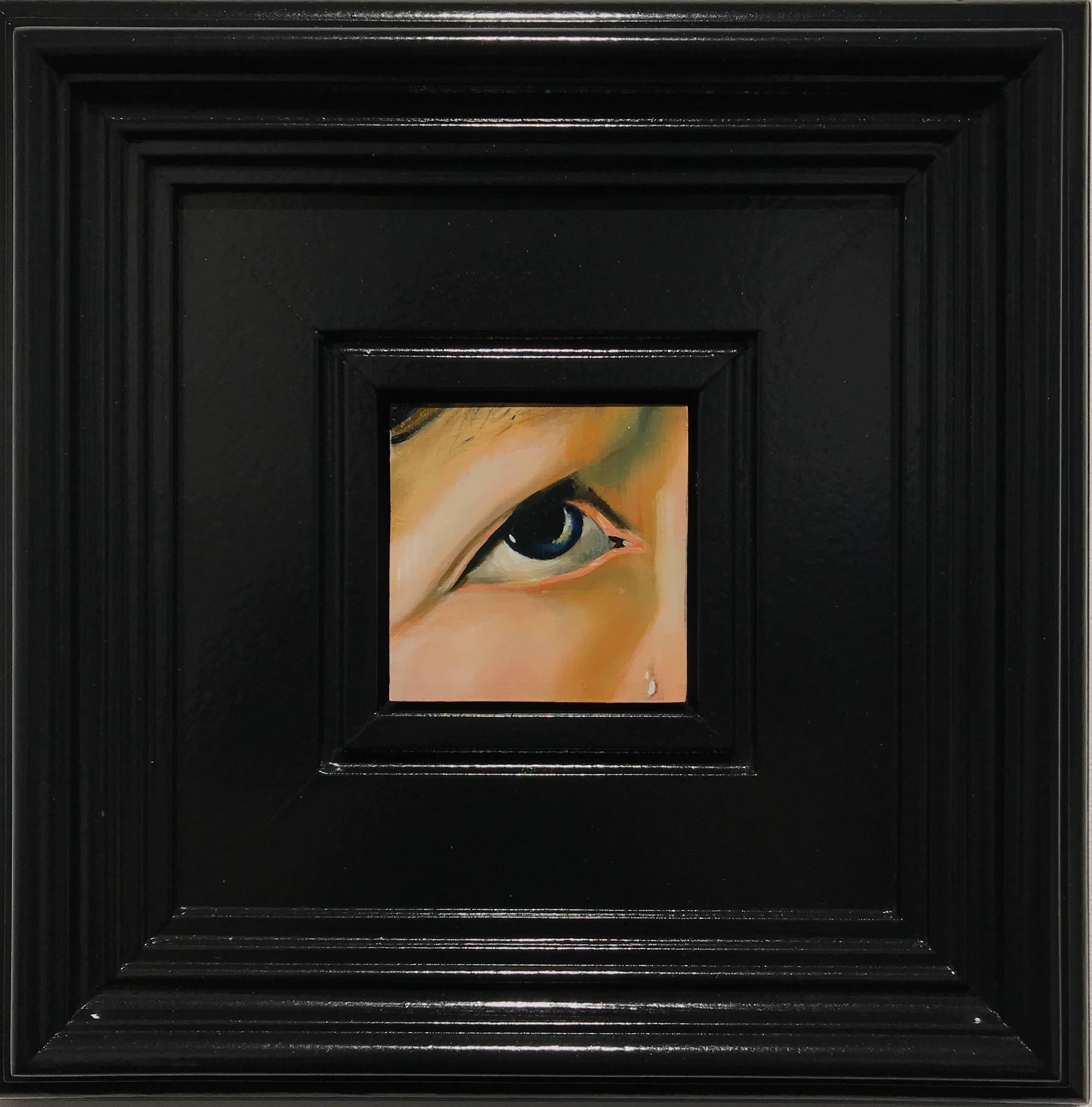 Rachel Burch Williams - Eye XXI (after Antonello de Messina, Christ at ...