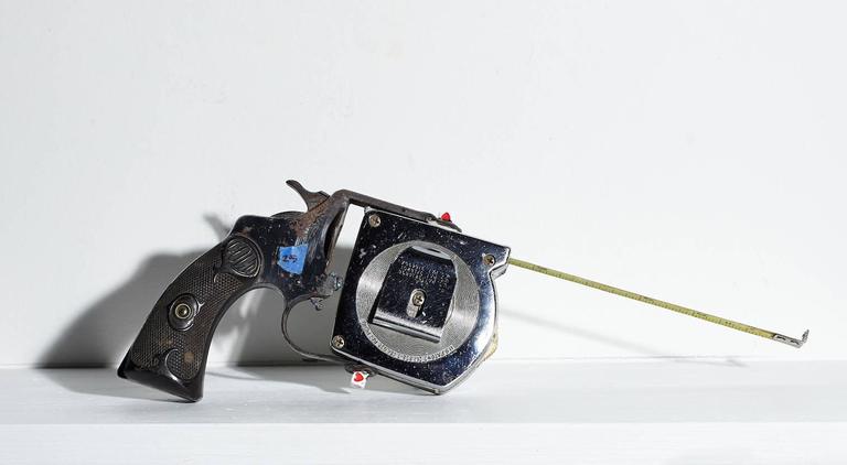 Luis Cruz Azaceta - Taperuler Gun For Sale at 1stDibs
