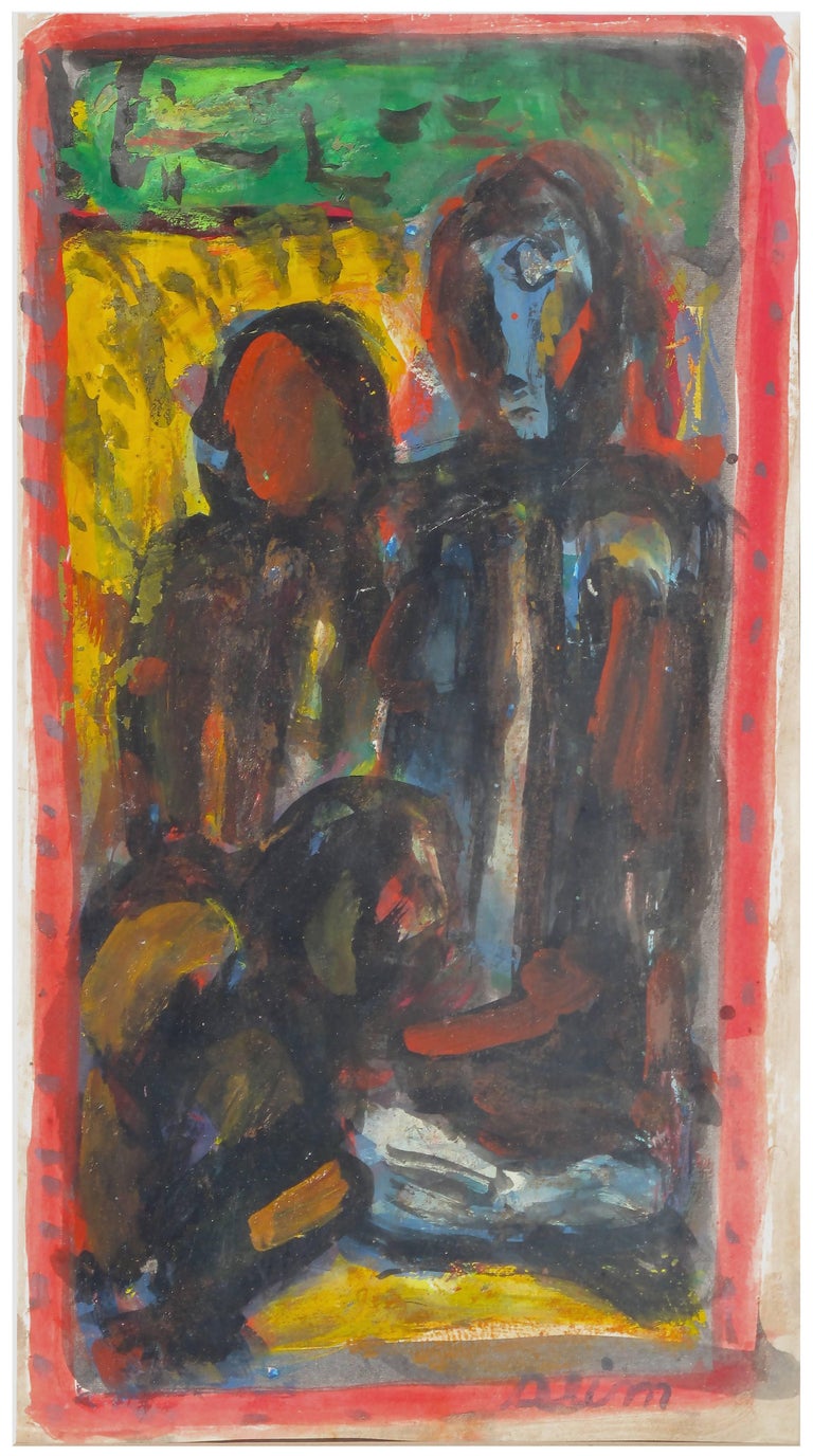 Judith Deim - Trois figures En vente sur 1stDibs