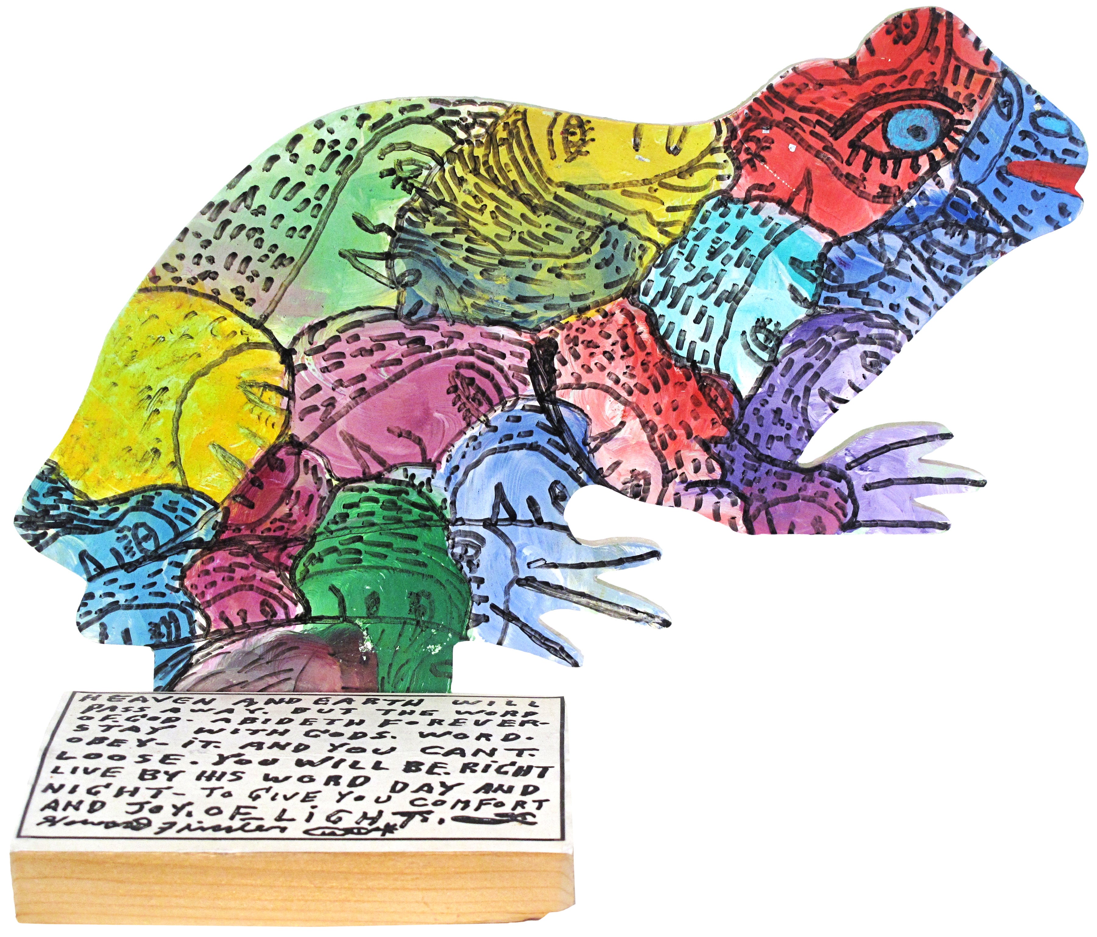 Howard Finster - Folk Art Angel at 1stDibs