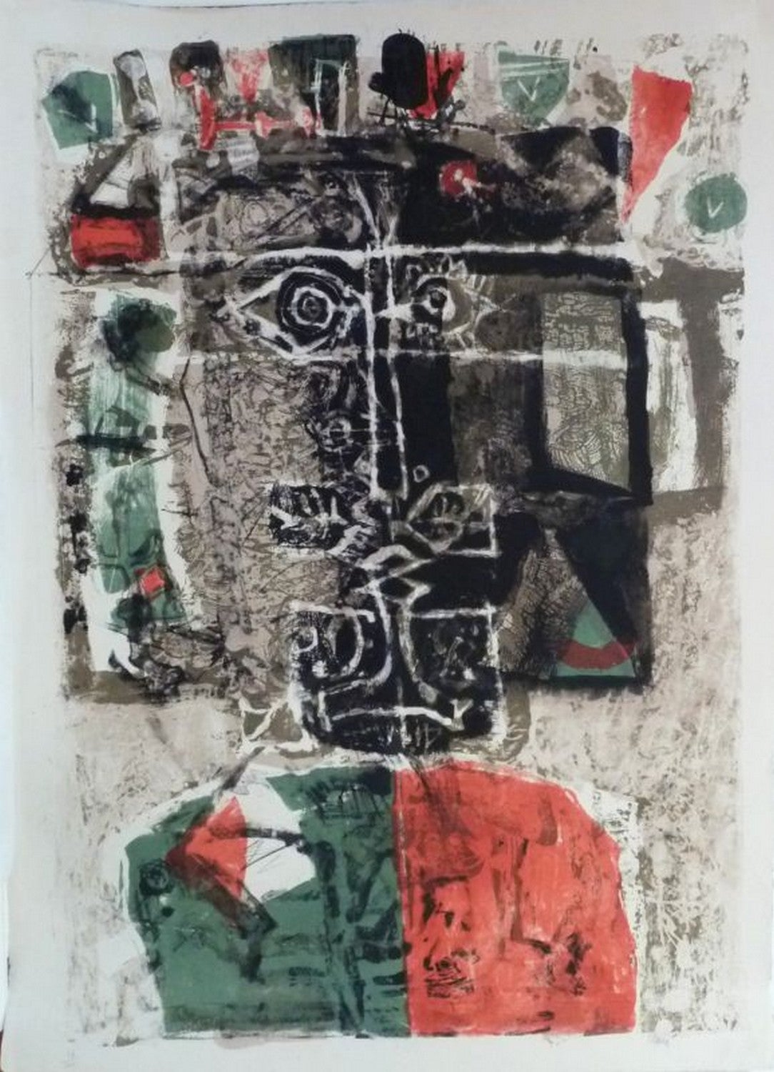 Antoni Clavé - Abstract Composition - Original Lithograph by Antoni ...