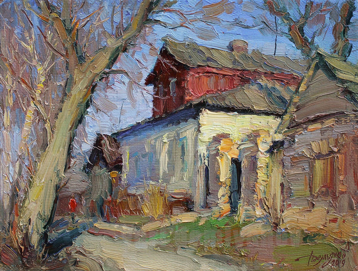 David Wheeler - London Life, David Wheeler, Original Painting ...