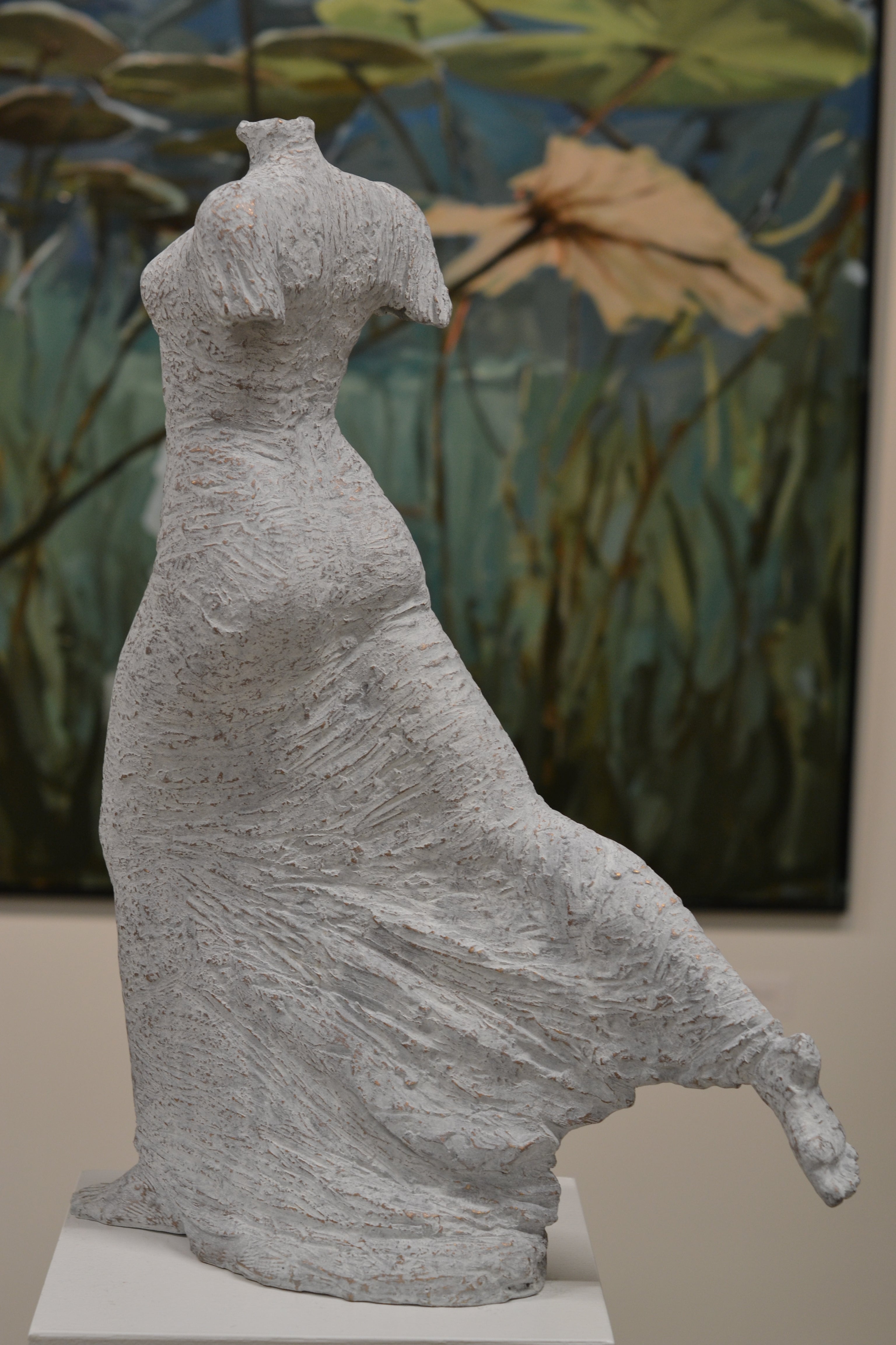 Eva Steiner - Salto- 21st Century Marble Sculpture of a woman by Eva ...