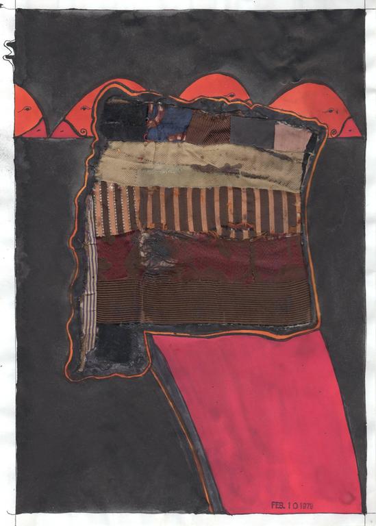 John Evans - Daily Collage: February 10, 1979, Mixed Media For Sale at ...