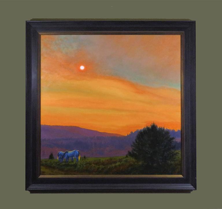 John Hulsey - Fire in the Hills For Sale at 1stDibs