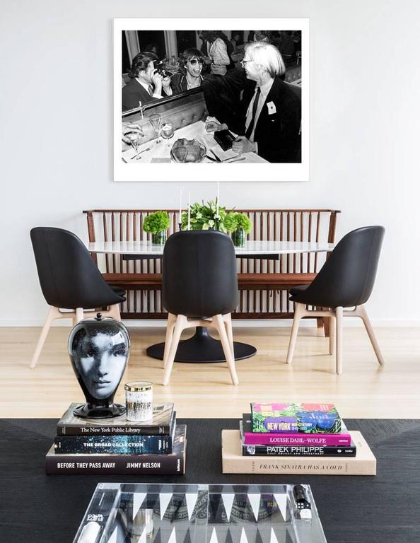 Mick Rock - Mick Jagger, Andy Warhol, Windows on the World For Sale at ...