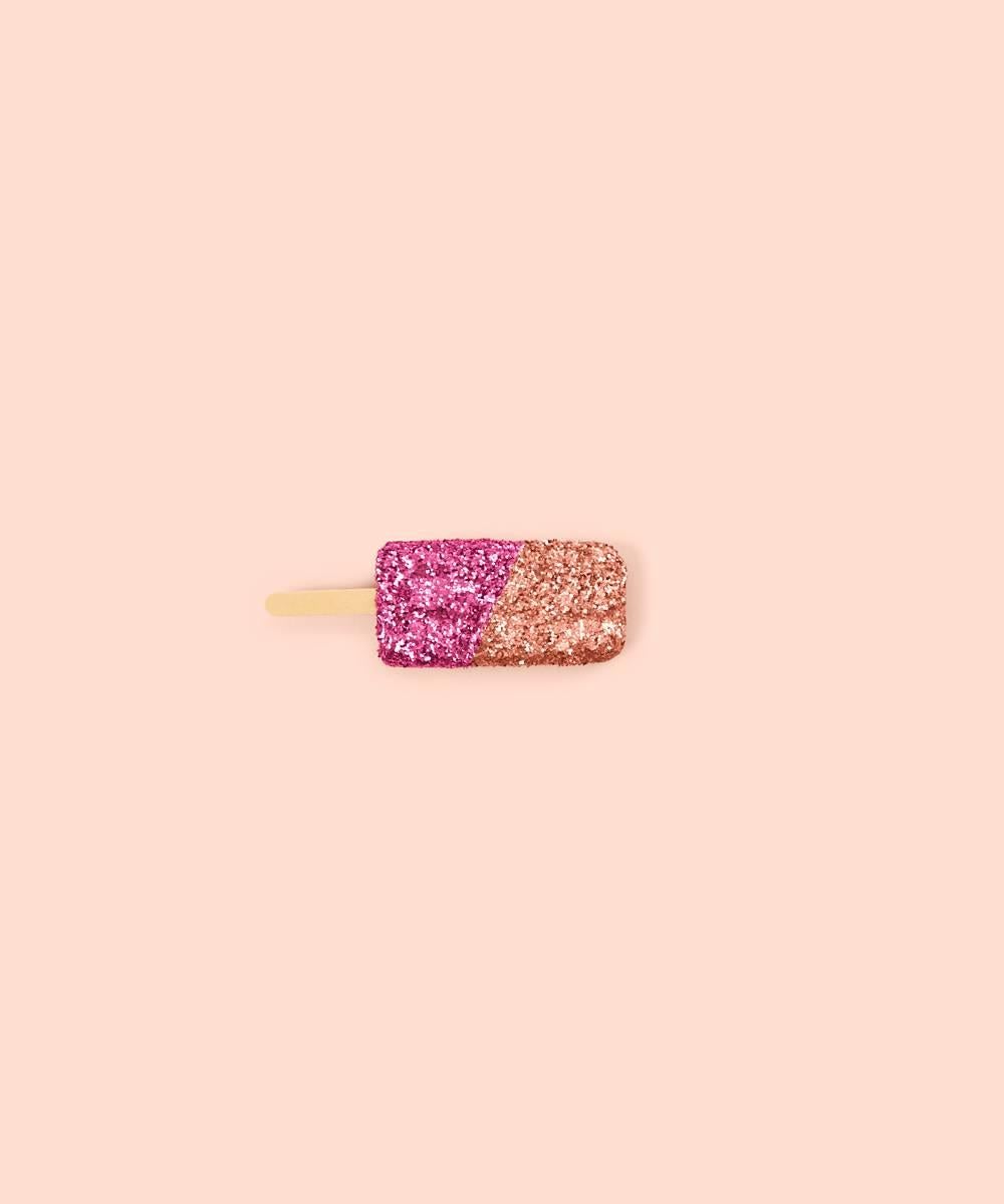 Kimberly Genevieve - Glitter Ice Cream Pink at 1stDibs